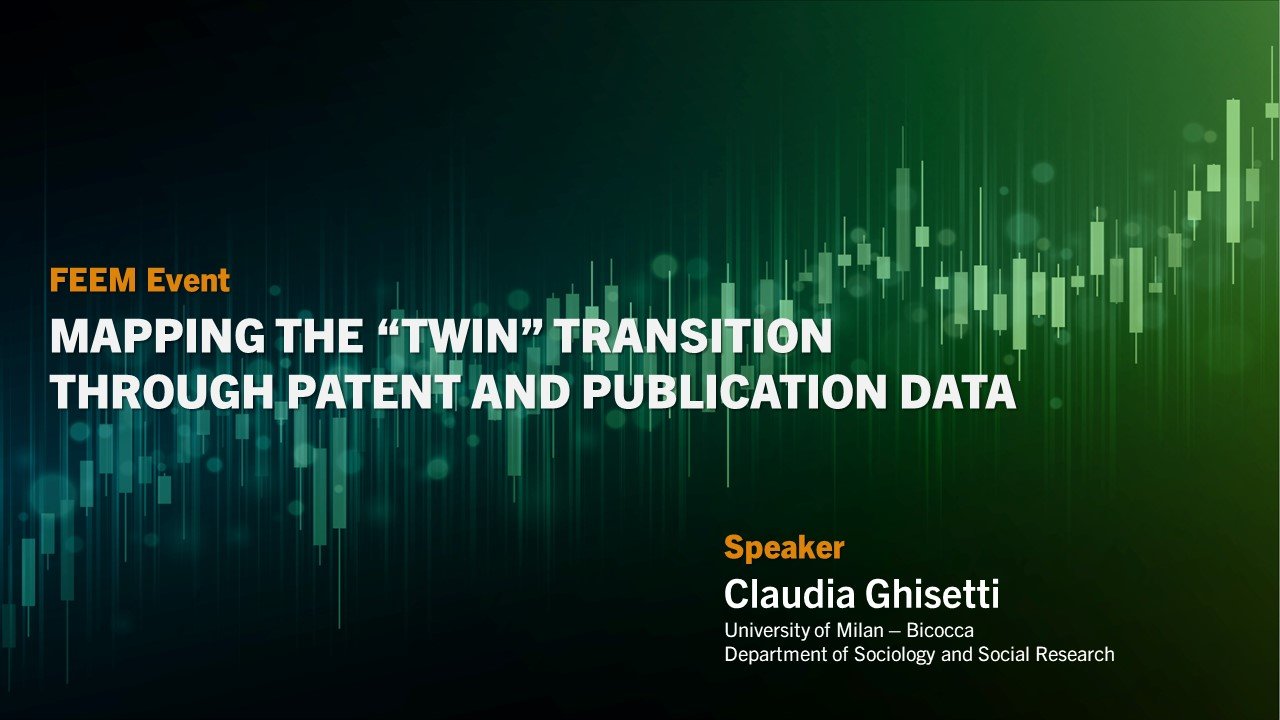 Mapping the "Twin" Transition Through Patent and Publication Data ...